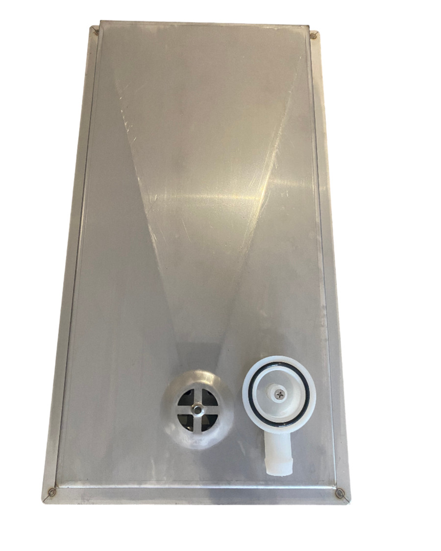Flush Counter Sunk Stainless Steel Drip Tray